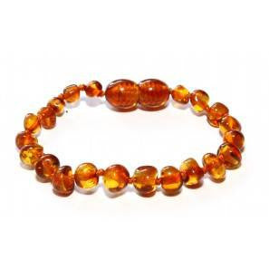 Baltic Amber Anklet / Bracelet at Purple Elm Baby